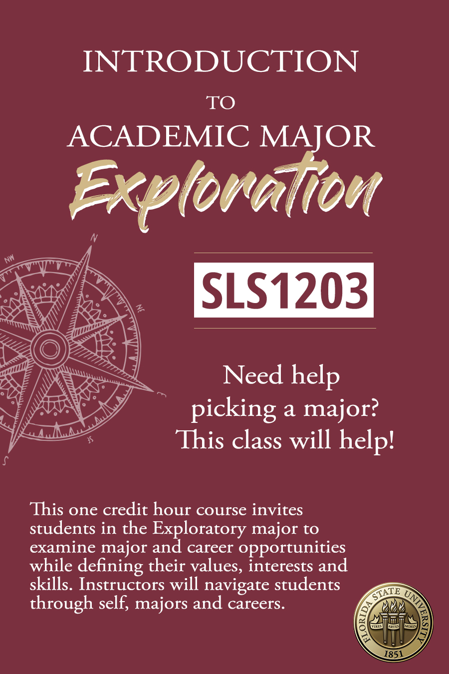 SLS1203: Introduction to Academic Major Exploration | Advising First
